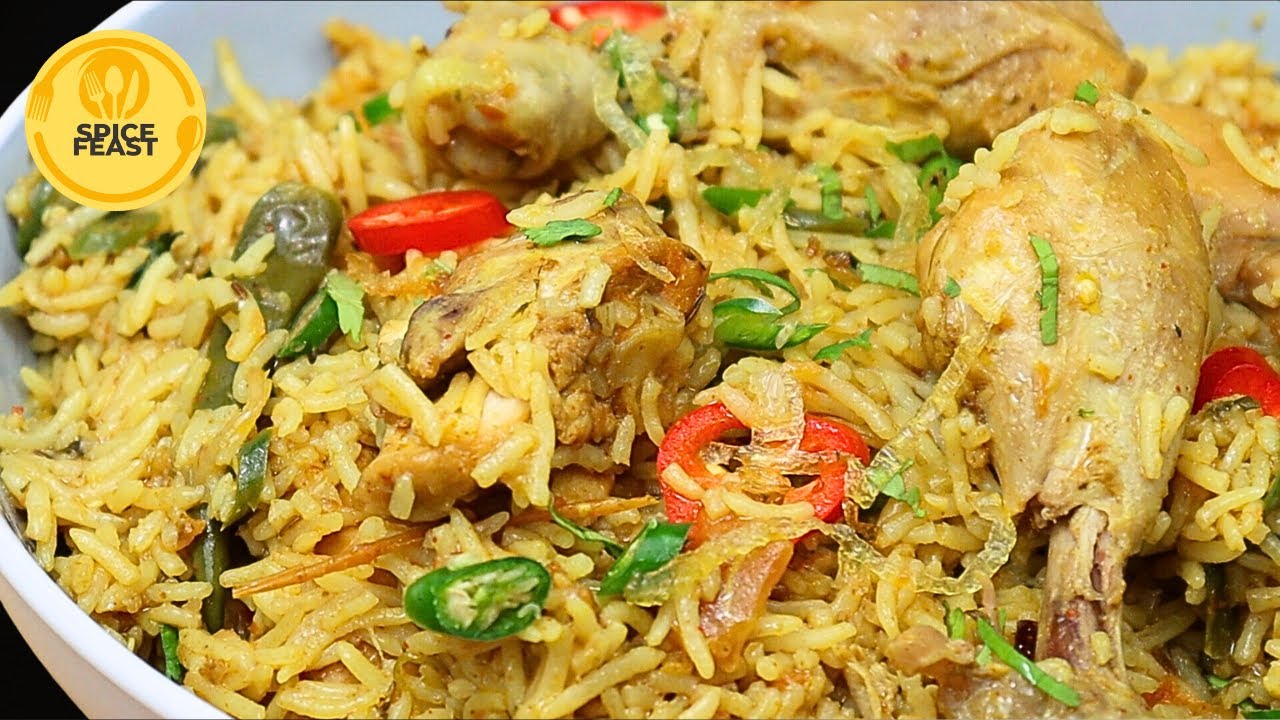SIMPLE CHICKEN PULAO RECIPE | ONE POT CHICKEN RICE | EASY CHICKEN PULAO ...