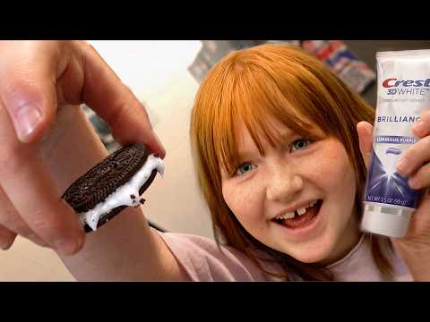 MYSTERY COOKiES with ADLEY!!  Tricking Delivery Dad for Mail prank, a fun new Friend on Ask Adley 10