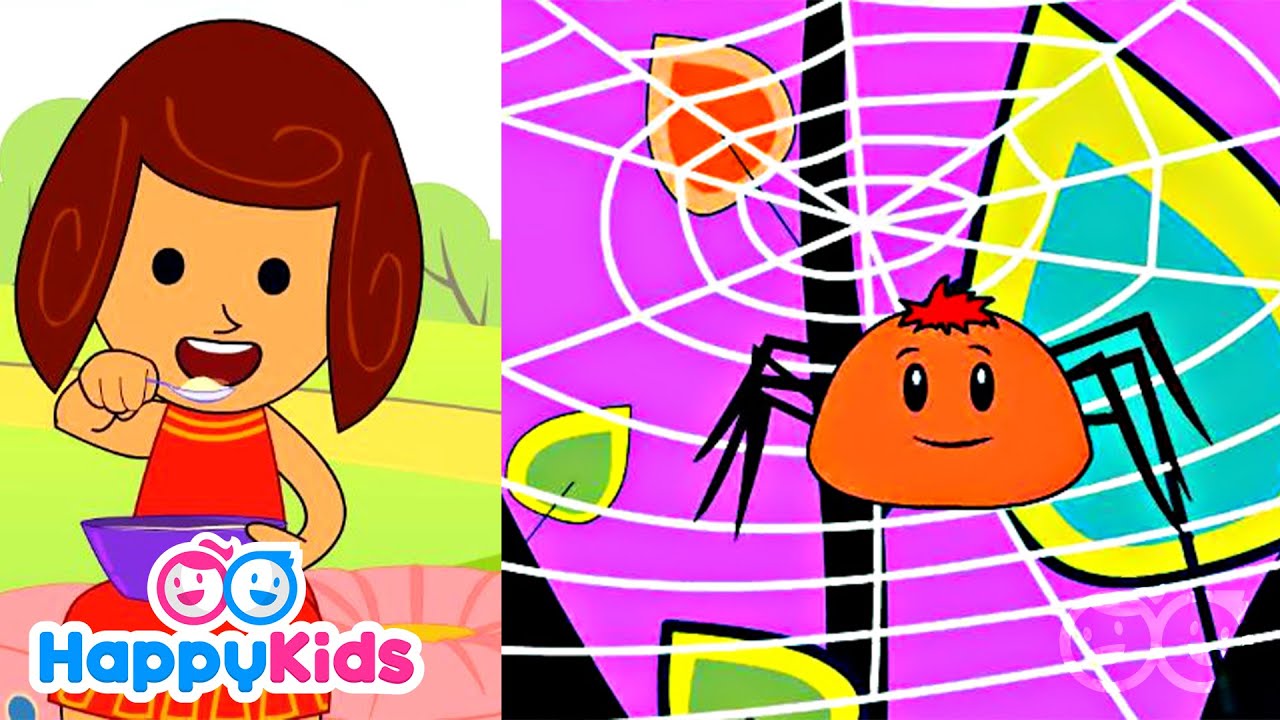 Mollies Spider Friend | Nursery Rhymes | Happy Kids | Molly Show - YouTube