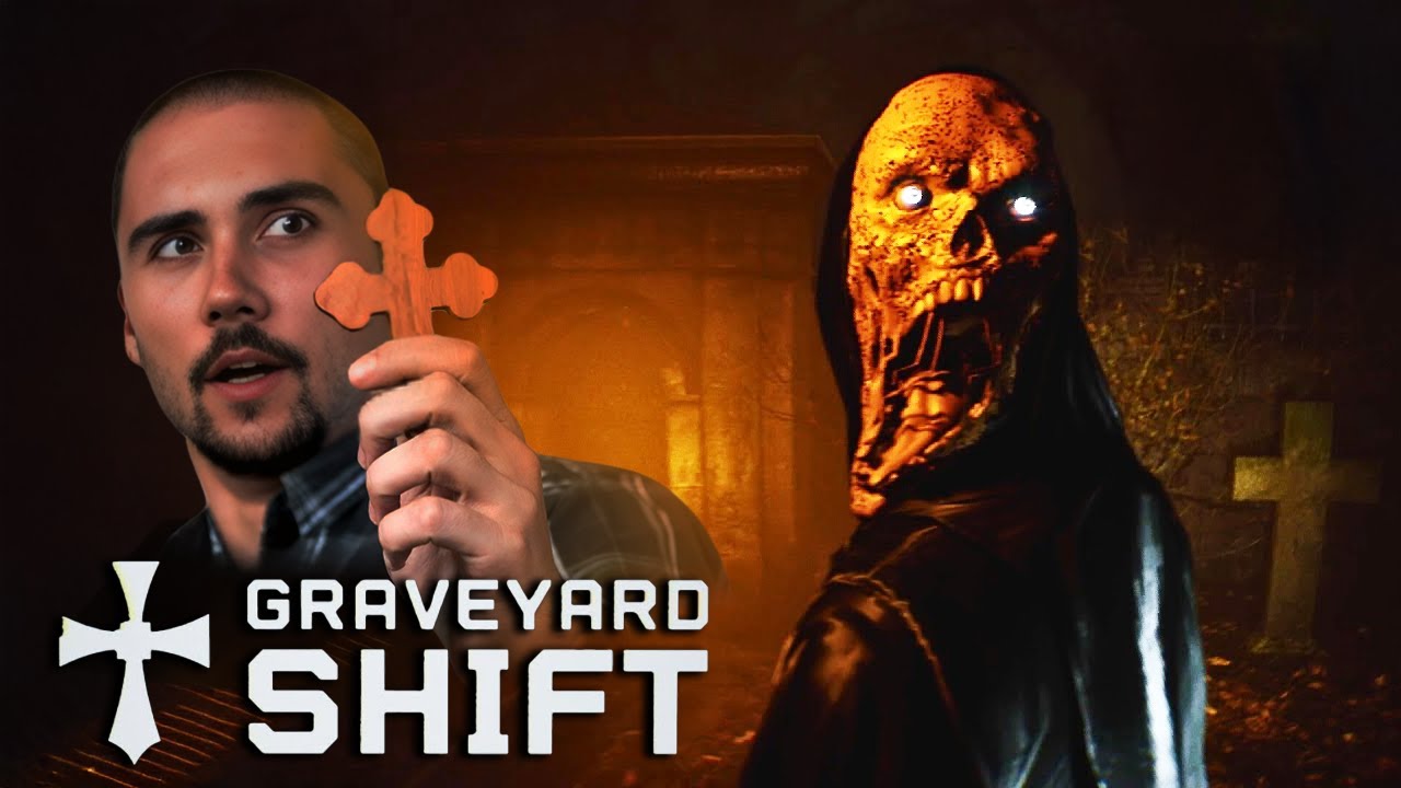 FOMOS GUARDAS DE UM CEMITÉRIO - Graveyard Shift - YouTube