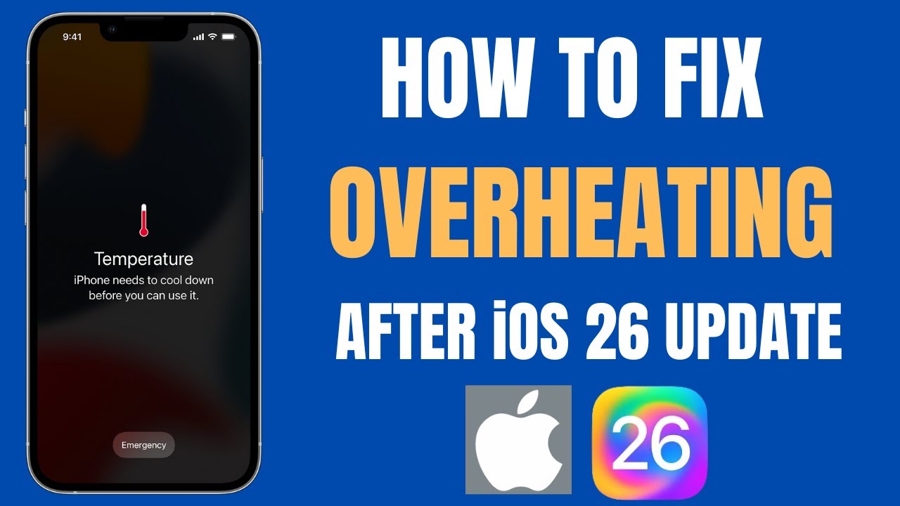 How To Fix iPhone Overheating Problem After iOS 26 Update || iOS 26 ...