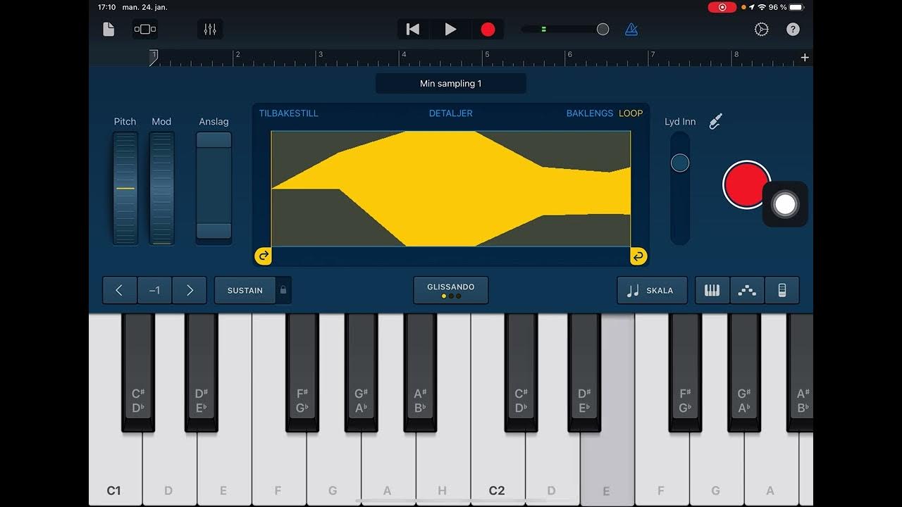 Garageband for iPad: Sampler intro - YouTube