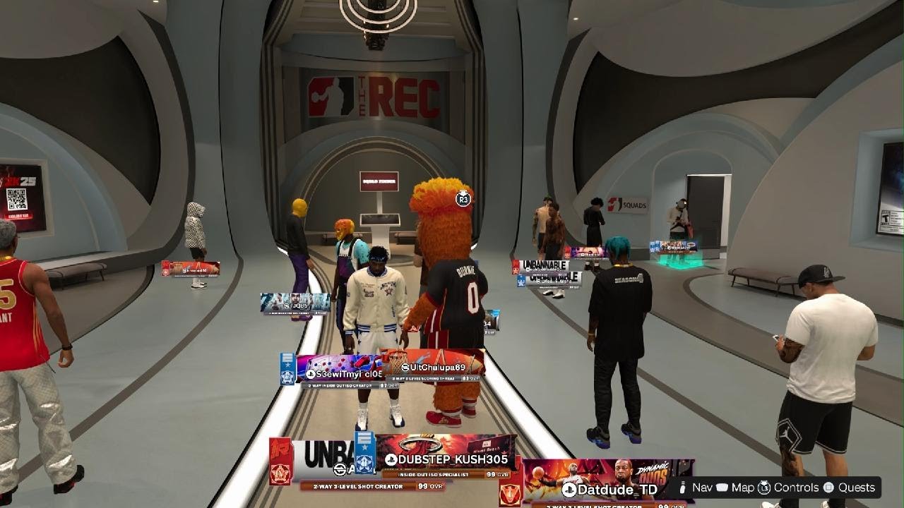 NBA 2K25 IN REC WITH #RANDOMS & MY Twin #EYEZCLOSED #2K #2KCommunity ...