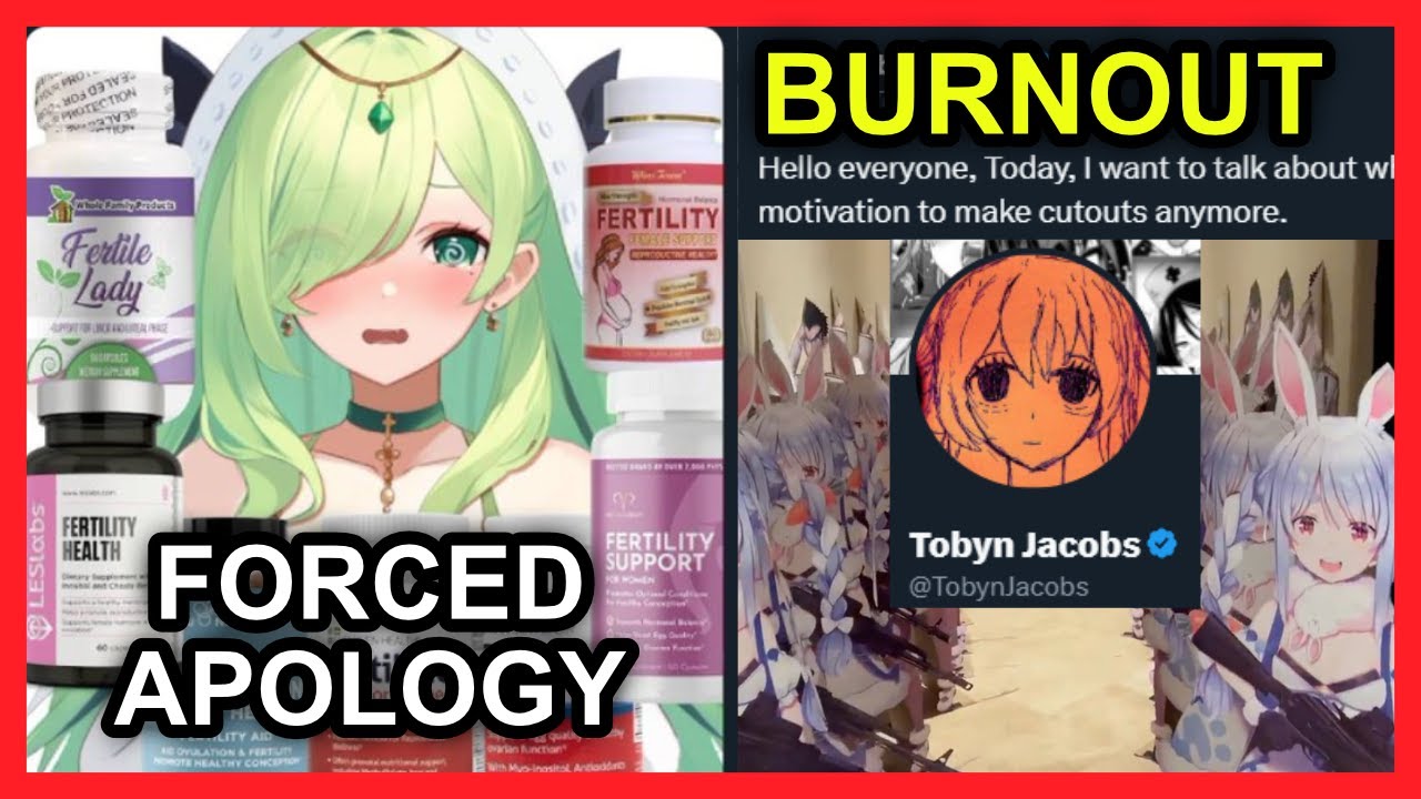 Vtuber Forced To Apologize For Meme | Cutout Maniac "Was" Unhappy - YouTube