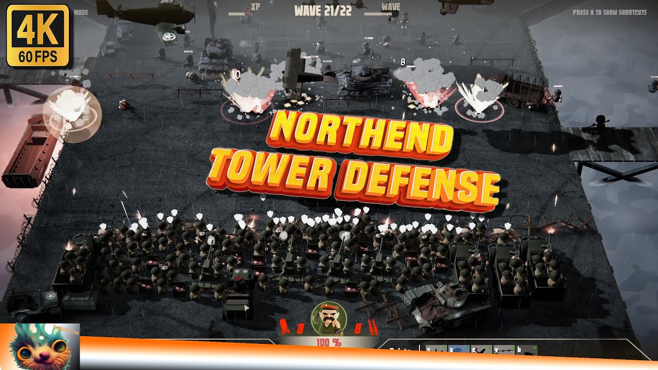 Northend "World War II" Tower Defense | "They are Billions" vibes and ...