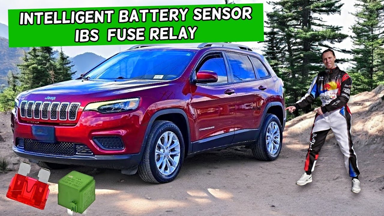 Jeep Cherokee IBS Intelligent Battery Sensor Fuse Relay Location ...
