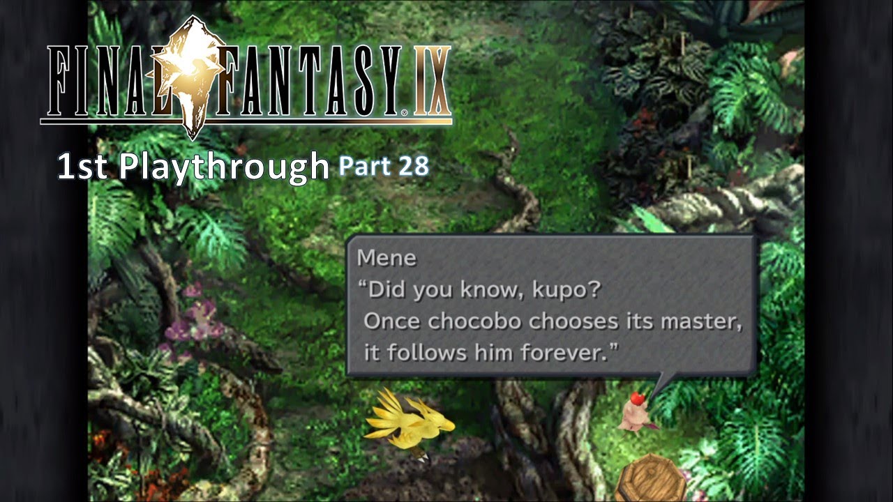 Some Choco fun !| Final Fantasy IX - 1st Playthrough (Part 28) - YouTube