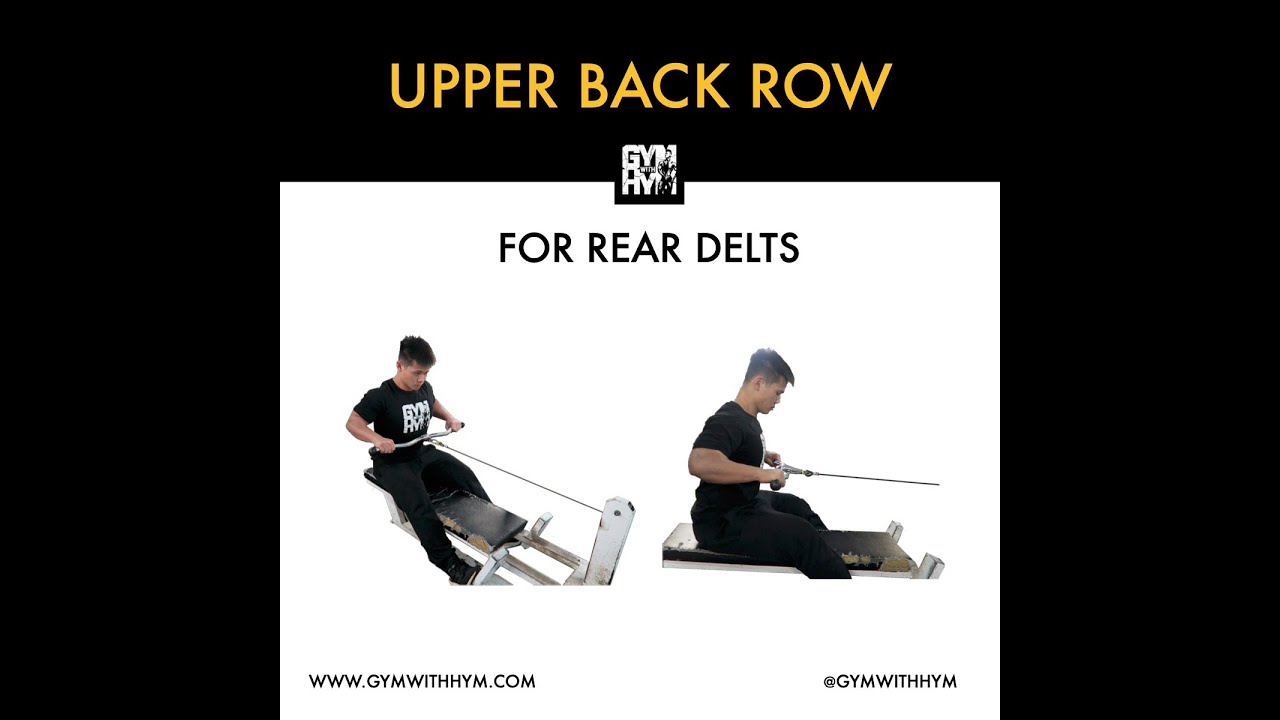 upper back row - YouTube