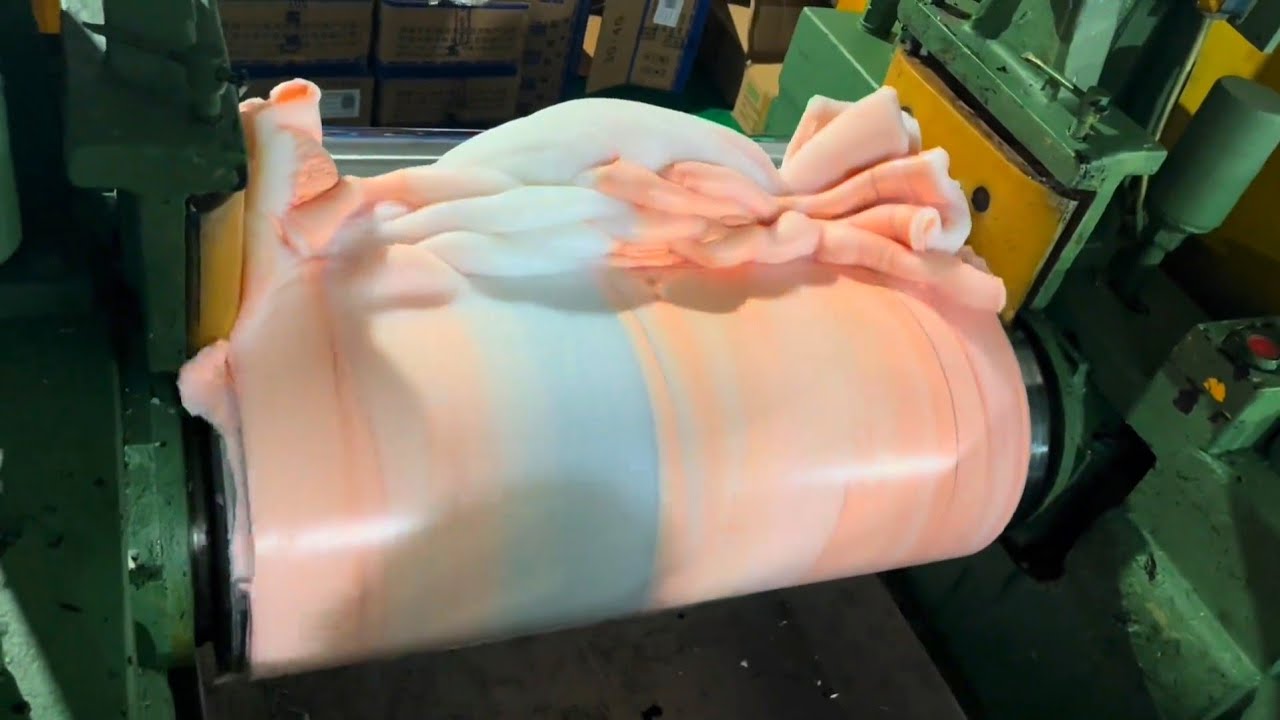 Silicone rubber color mixing process - YouTube