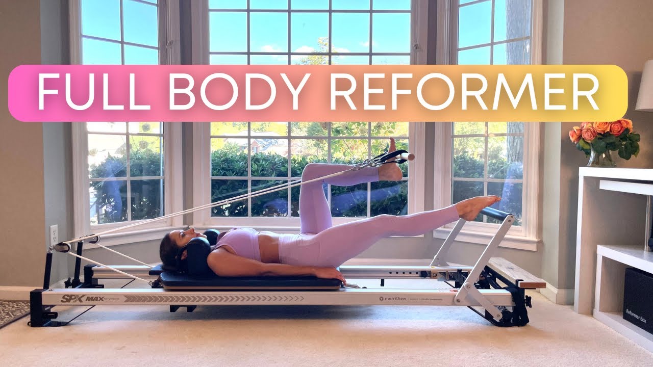 28 Day Reformer Challenge- Day 13 Full Body Reformer Workout with Pole ...