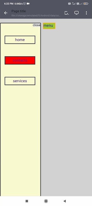 How To Create Side Navigation Bar Using Html And Css Navigation Bar Programming Htmlcss Youtube