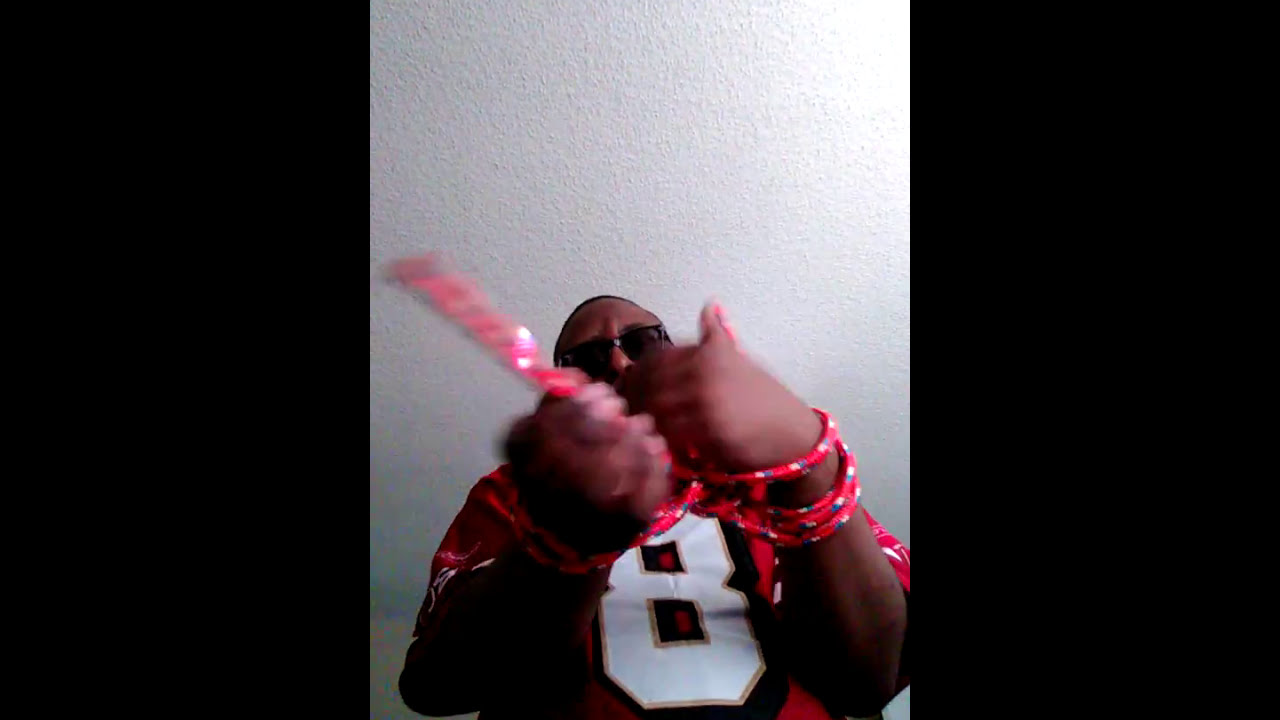 Self Bondage rope play - YouTube