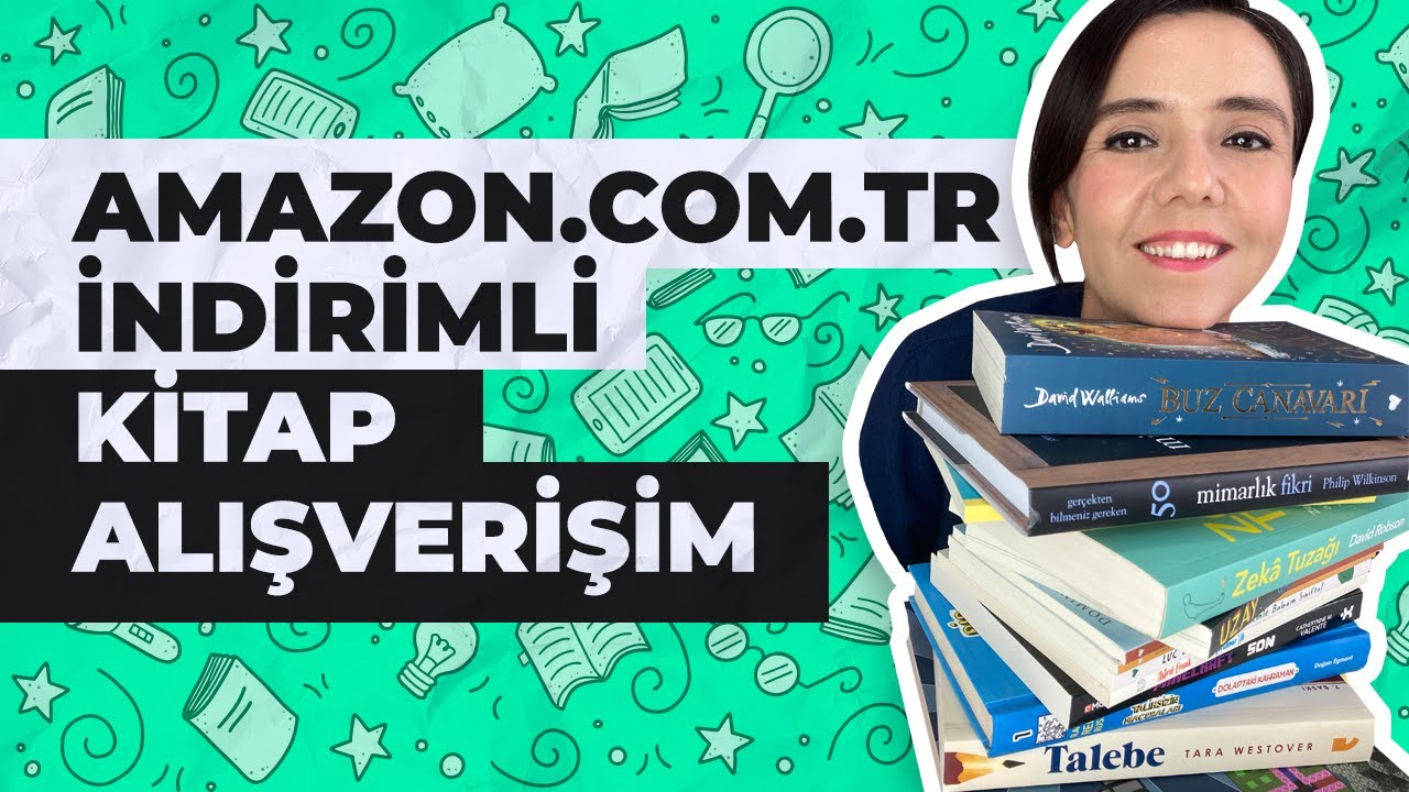 Amazon.com.tr İndirimleri Kitap Alışverişim - YouTube