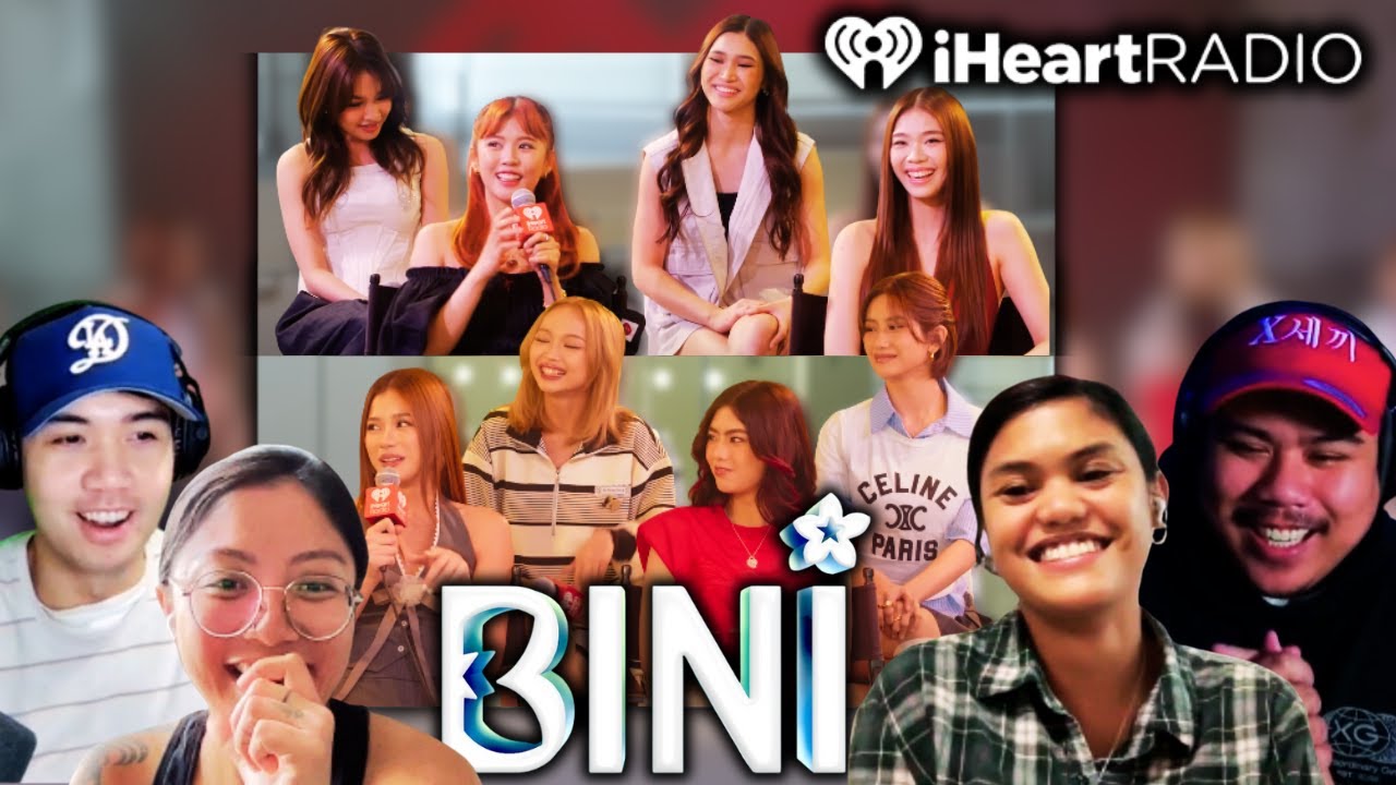 AMAZING INTERVIEW! 🌸 BINI plays "Most Likely" with iHeartRadio Reaction ...