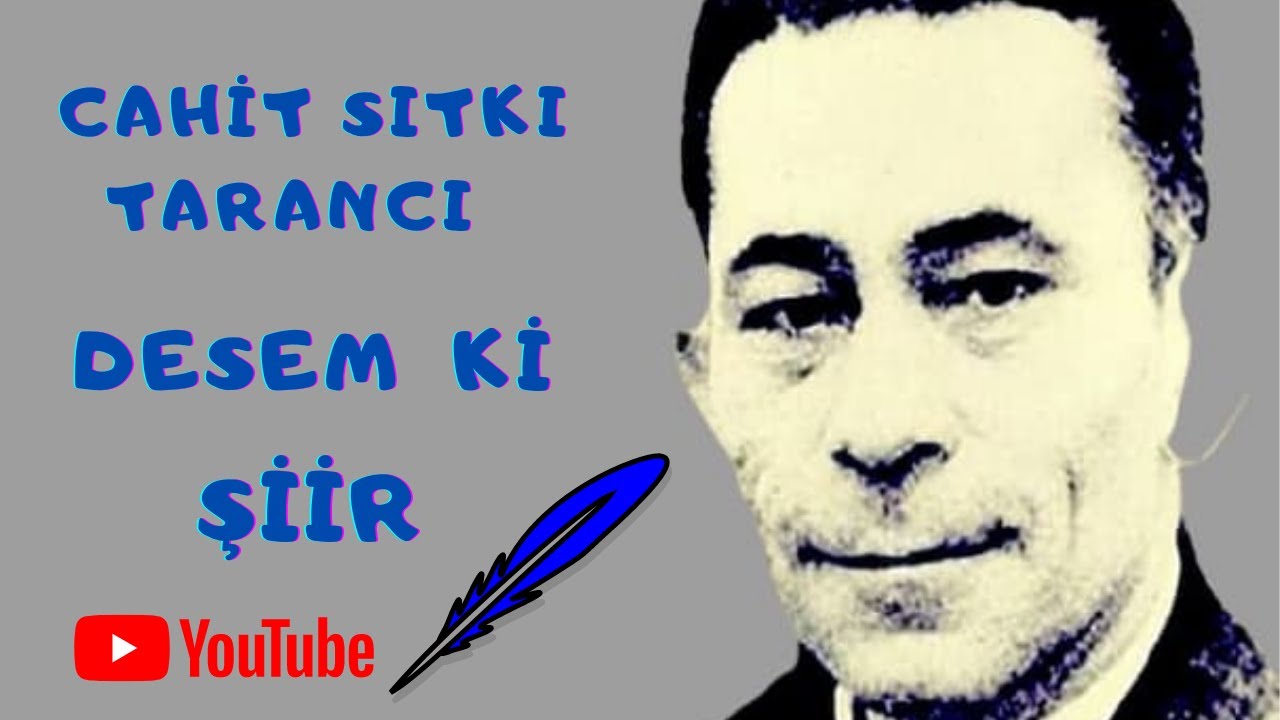 Cahit Sıtkı Tarancı Desem ki Şiir Seslendirme #şiir #cahitsıtkıtarancı ...