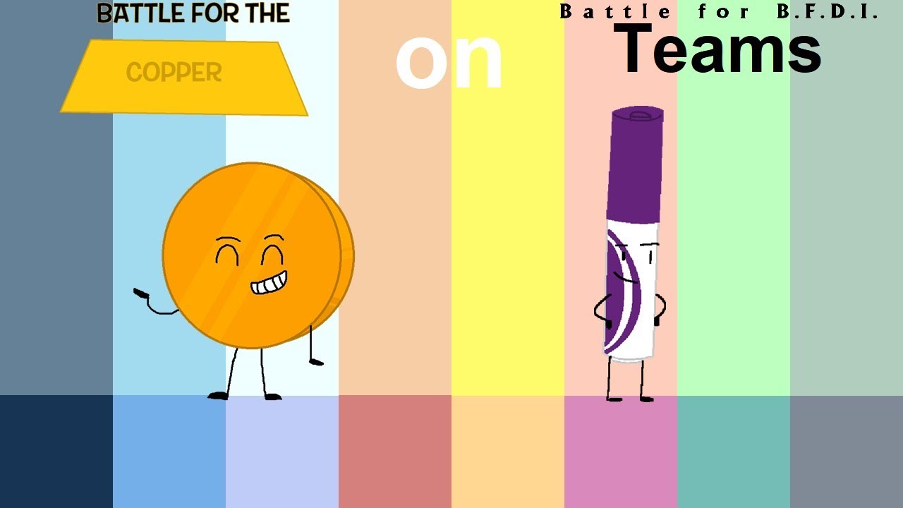 If Battle for the Copper Characters were on BFB Teams - YouTube