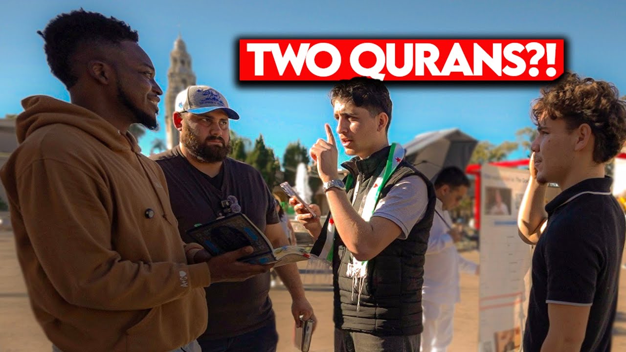 Muslims See TWO DIFFERENT Qurans For The First Time! - YouTube