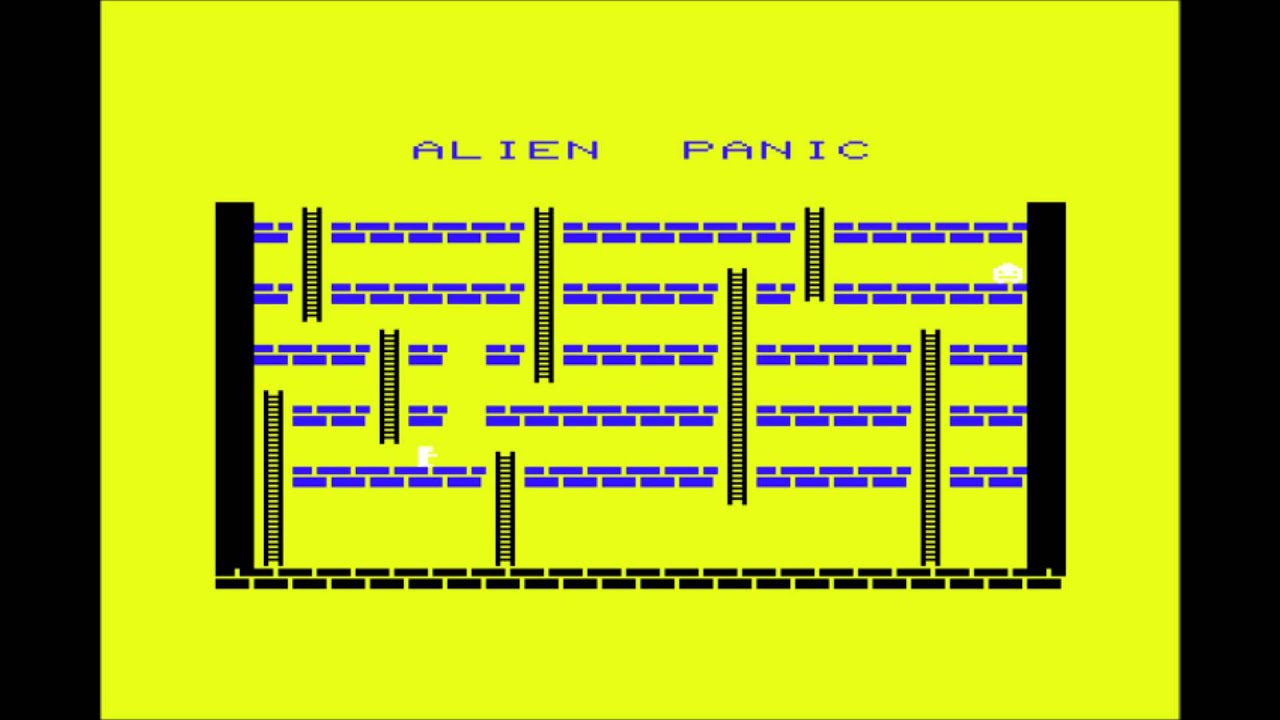 Alien Panic for the Commodore VIC-20 / Commodore VC-20 - YouTube
