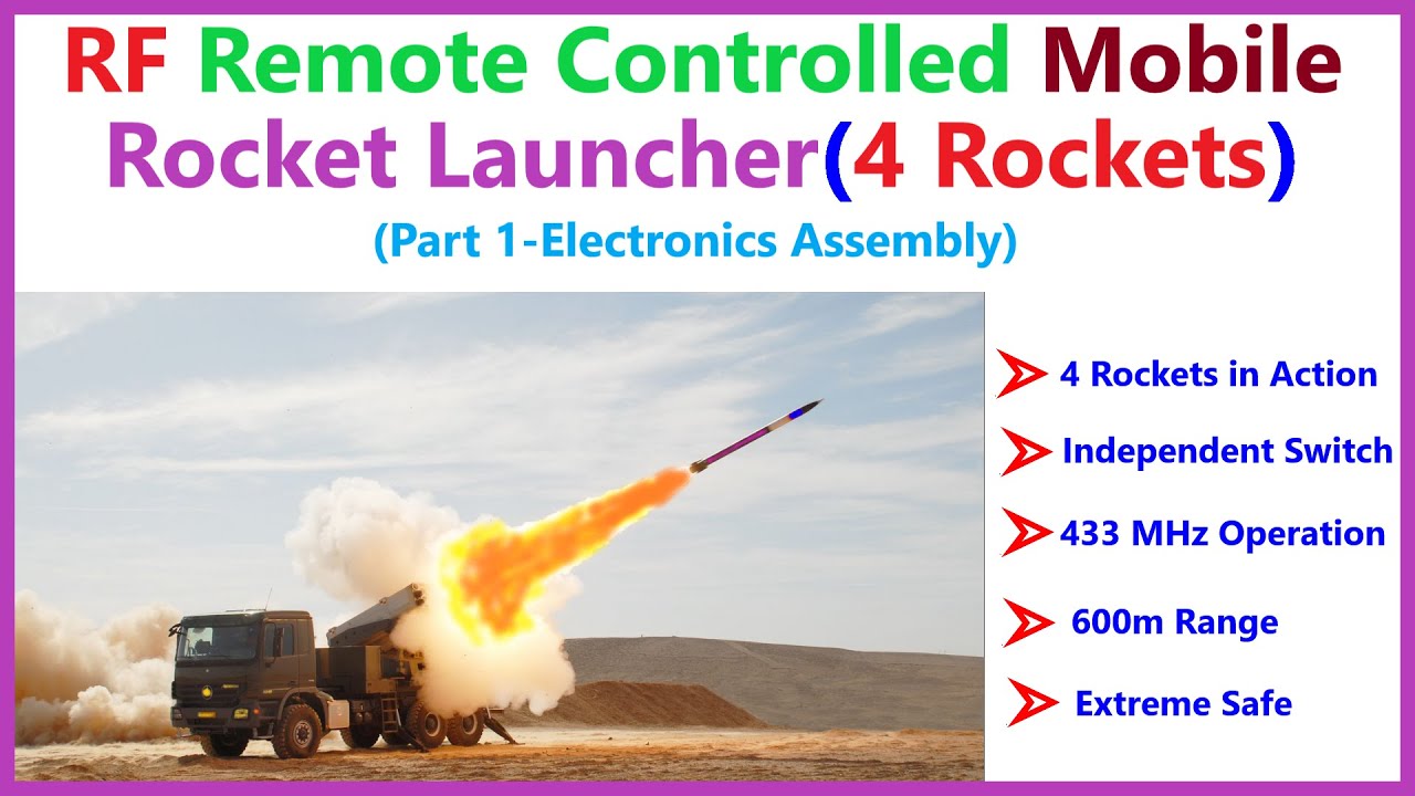 നമുക്ക് ഇന്നൊരു Remote Controlled Mobile Rocket Launcher ഉണ്ടാക്കാം ...