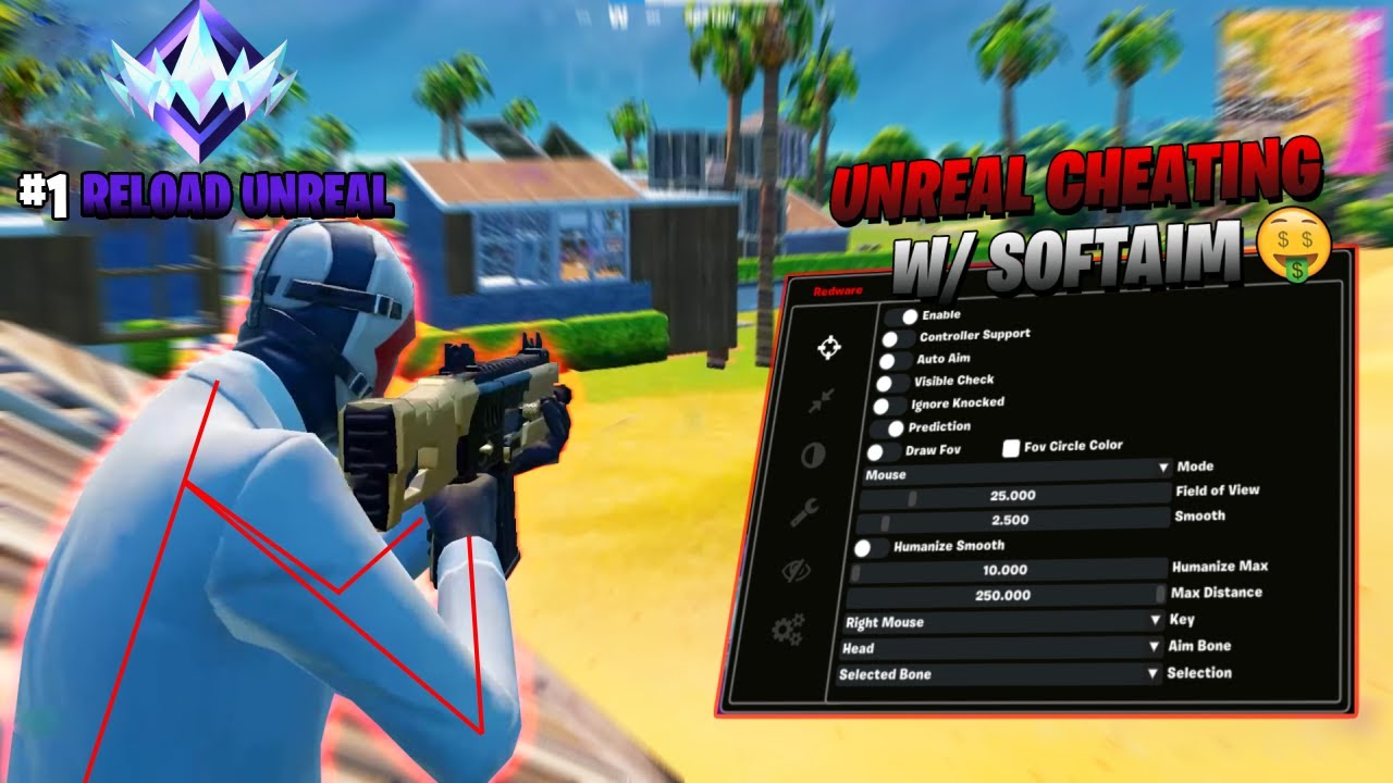 CHEATING With The Best Fortnite CHEET in UNREAL Ranked 🏆 (Top #100 ...