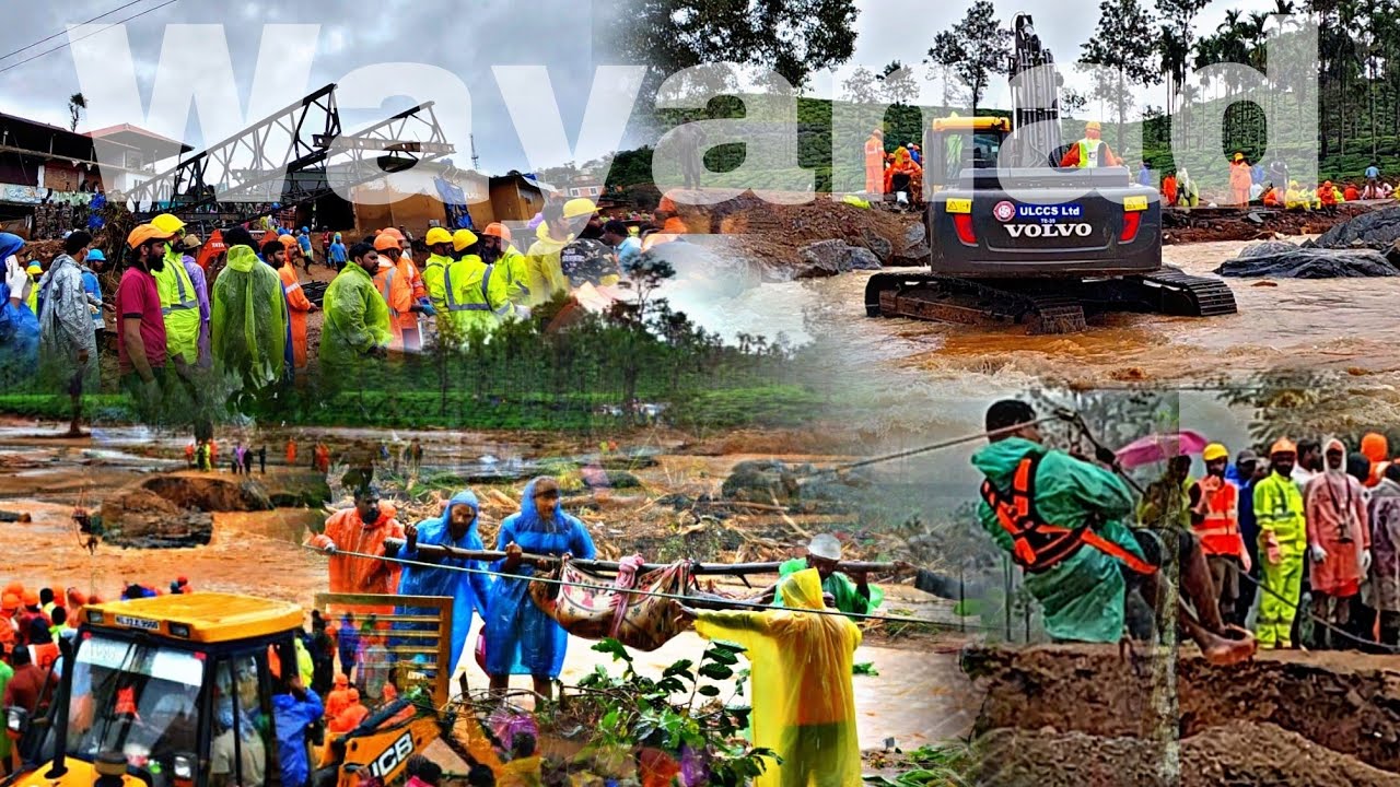 Wayanad rescue. തുടരുന്നു ജീവനുവേണ്ടിയുള്ള പോരാട്ടം.ഒരുമിച്ച് നിന്ന് ...