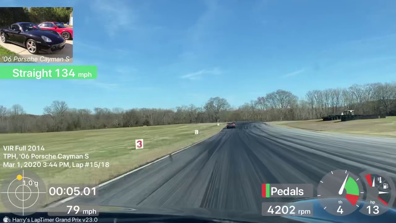 VIR Grand Course 987S Lap - Frozen Frenzy - YouTube