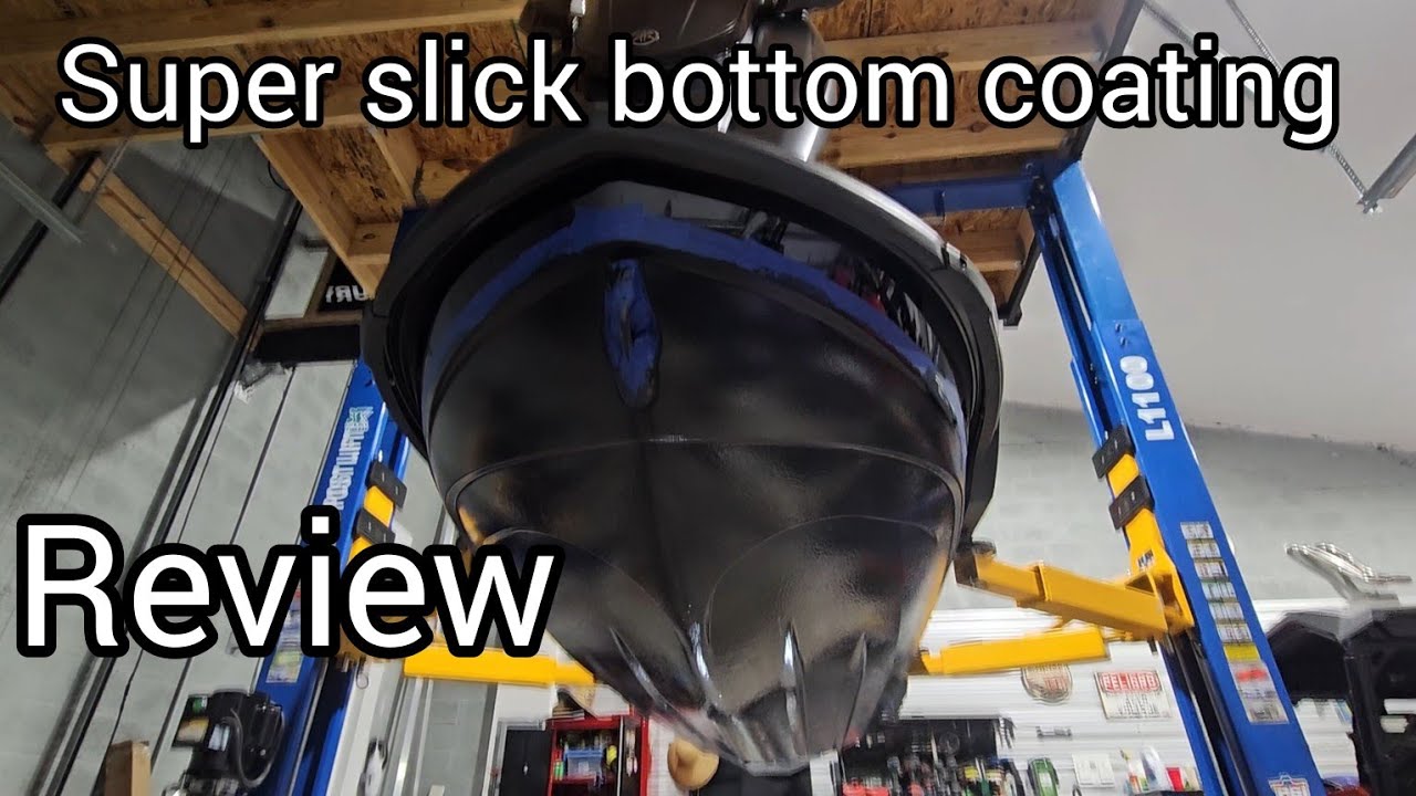 super slick buttom coating on a yamaha fx svho jetski and what it looks ...