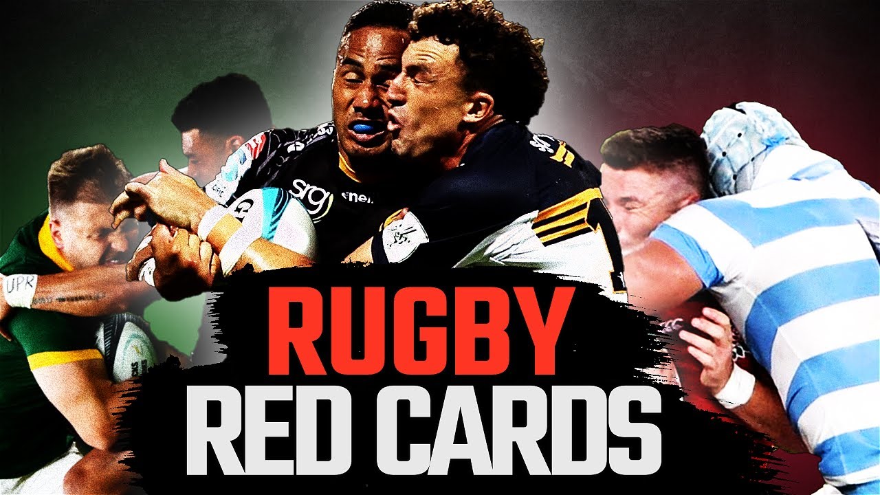 The Most Brutal Rugby Red Cards - Top 20 Rugby Red Cards - YouTube