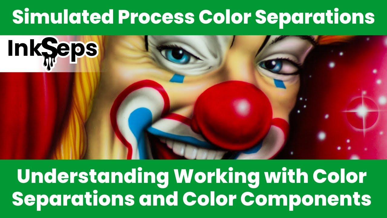 Simulated Process Color Separations Color and Color Components - YouTube