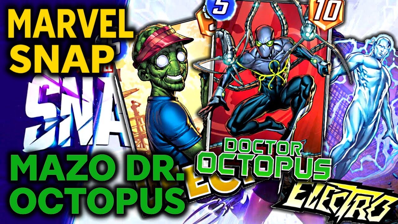 MARVEL SNAP - Mazo Doctor Octopus | Sinergias Dr Octopus - YouTube