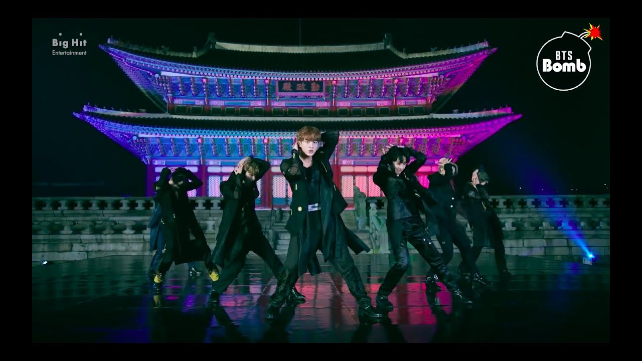 BTS (방탄소년단) - Dynamite STAGE MIX STAGE COMPILATION 교차편집 Gyeongbokgung ...