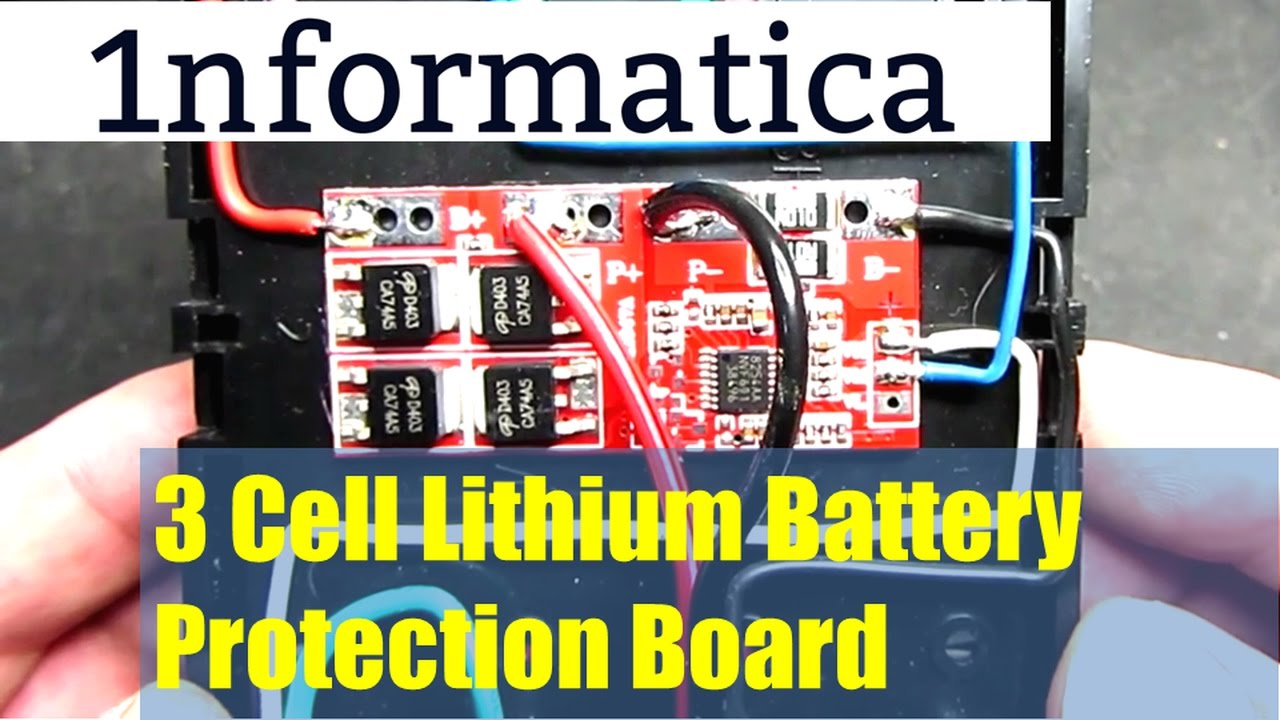 3 Cell Lithium Battery Protection Board From Banggood - Electronic ...
