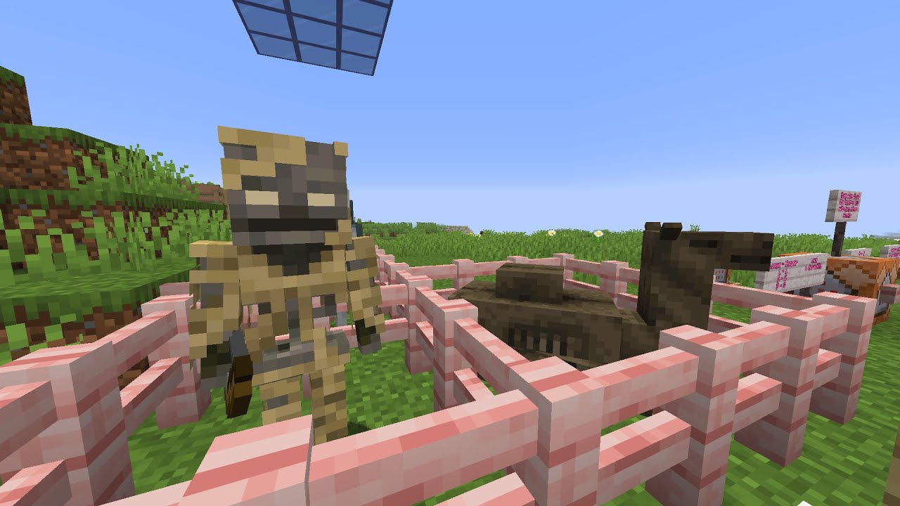 New Skeleton Variant: Minecraft Snapshot 25W44A - YouTube