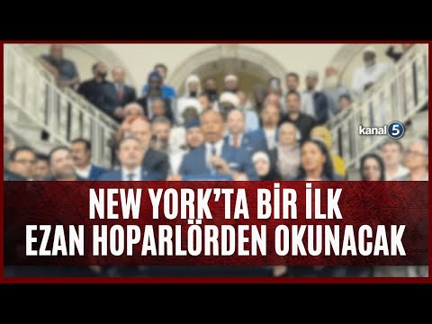 New York’ta Hoparlörden Ezan Okunmasına İzin