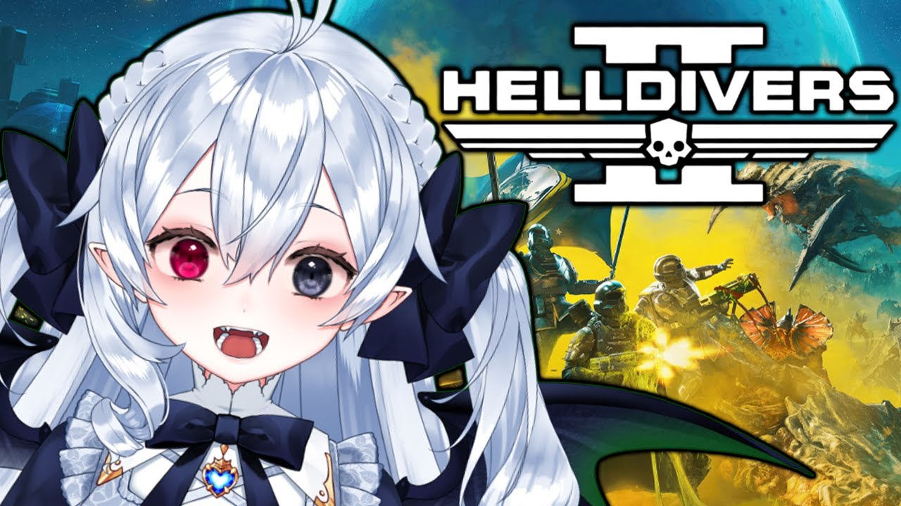 【Helldivers 2】I'm Super Earth's VTuber Soldier #vtuber - YouTube