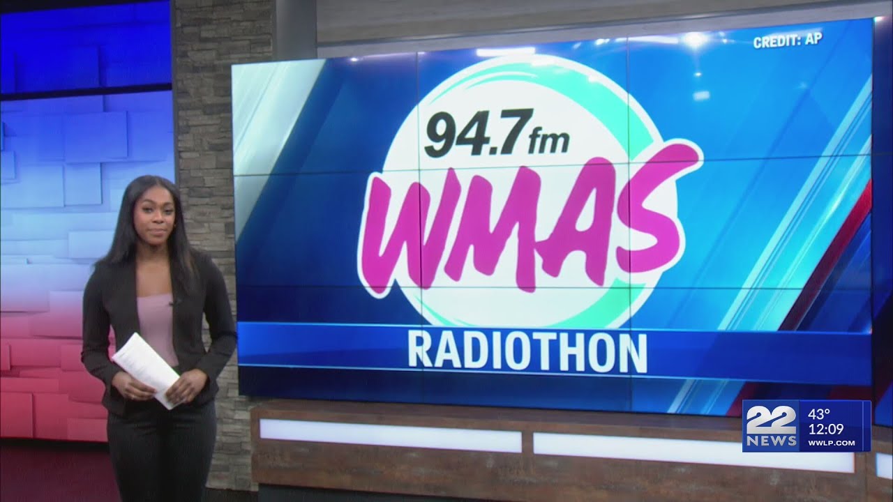 Help raise money for kids in need during the 94.7 WMAS Radiothon - YouTube