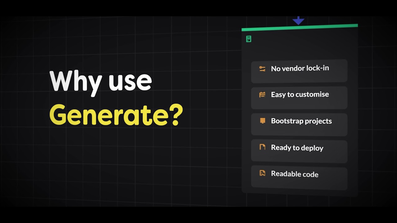 Codebots Generate - YouTube