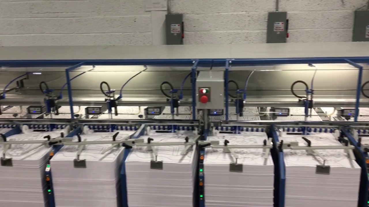 40 pocket 2017 MKW 14" x 20" Collator running at 4000 cycles per hour ...