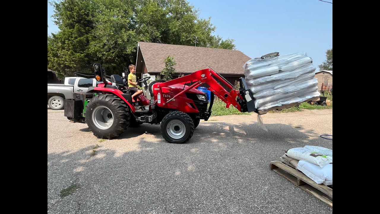 Did my bucket bend!? TYM T474 tractor mods and upgrades. #tymtractors # ...