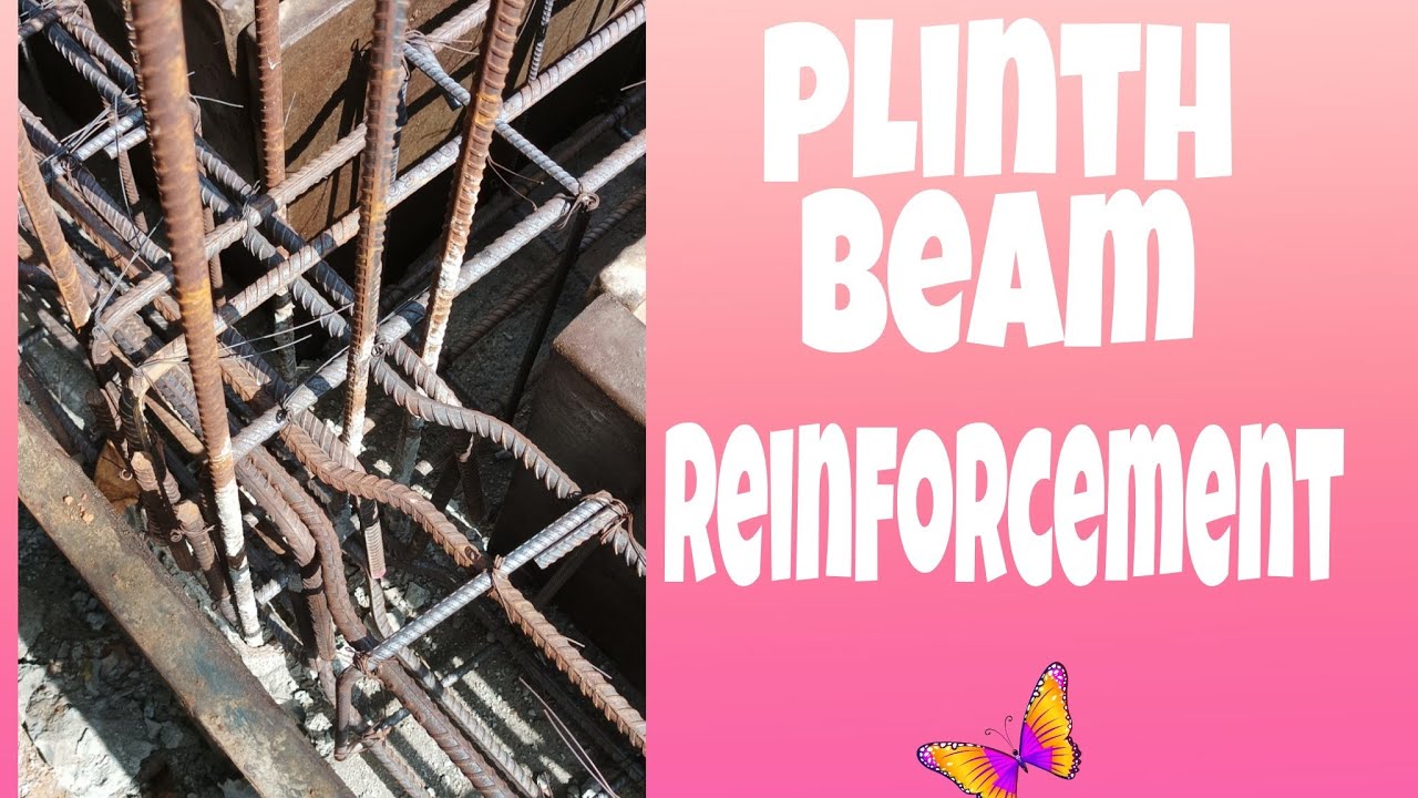 plinth beam reinforcement details || bar bending details || - YouTube