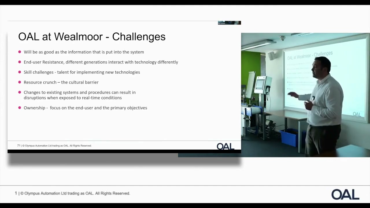 Wealmoor - Packaging Line Automation - OAL Case Study - YouTube