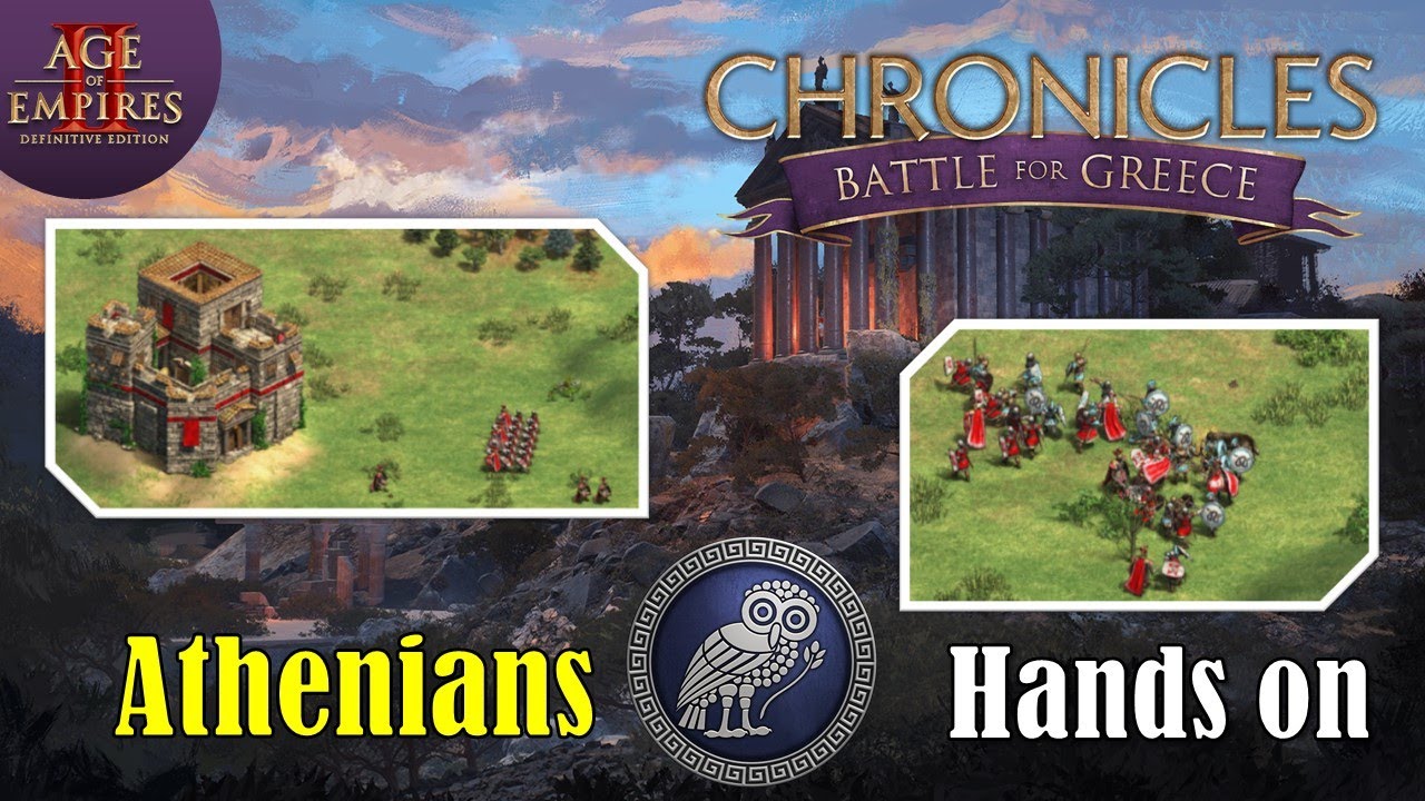 Hands on the Athenians | Age of Empires II: DE - Chronicles: Battle For ...