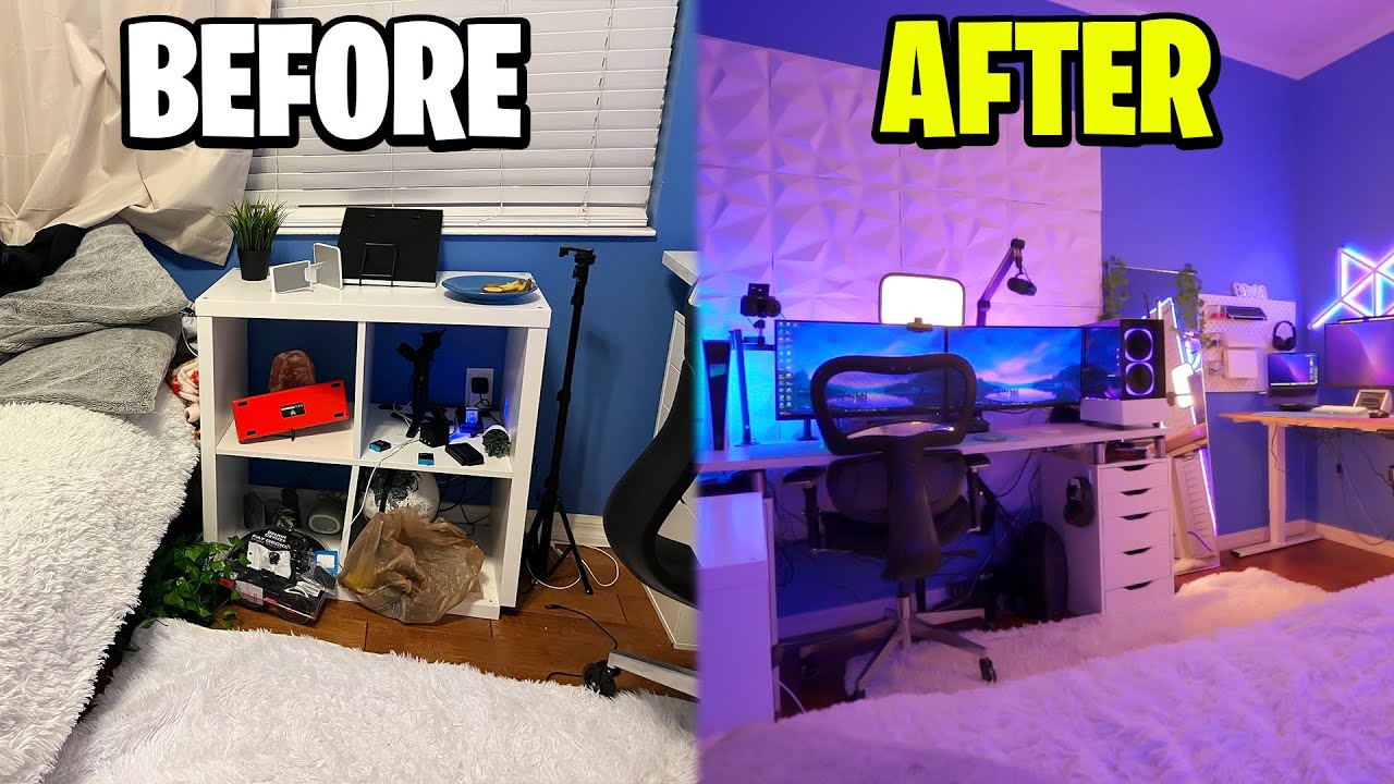 Extreme Gaming Setup Transformation - YouTube