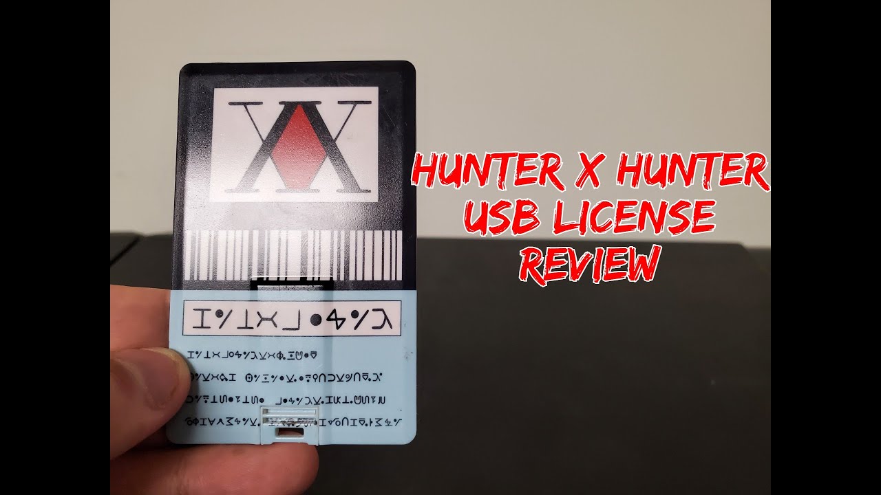 Let's Review: Hunter x Hunter USB license - YouTube