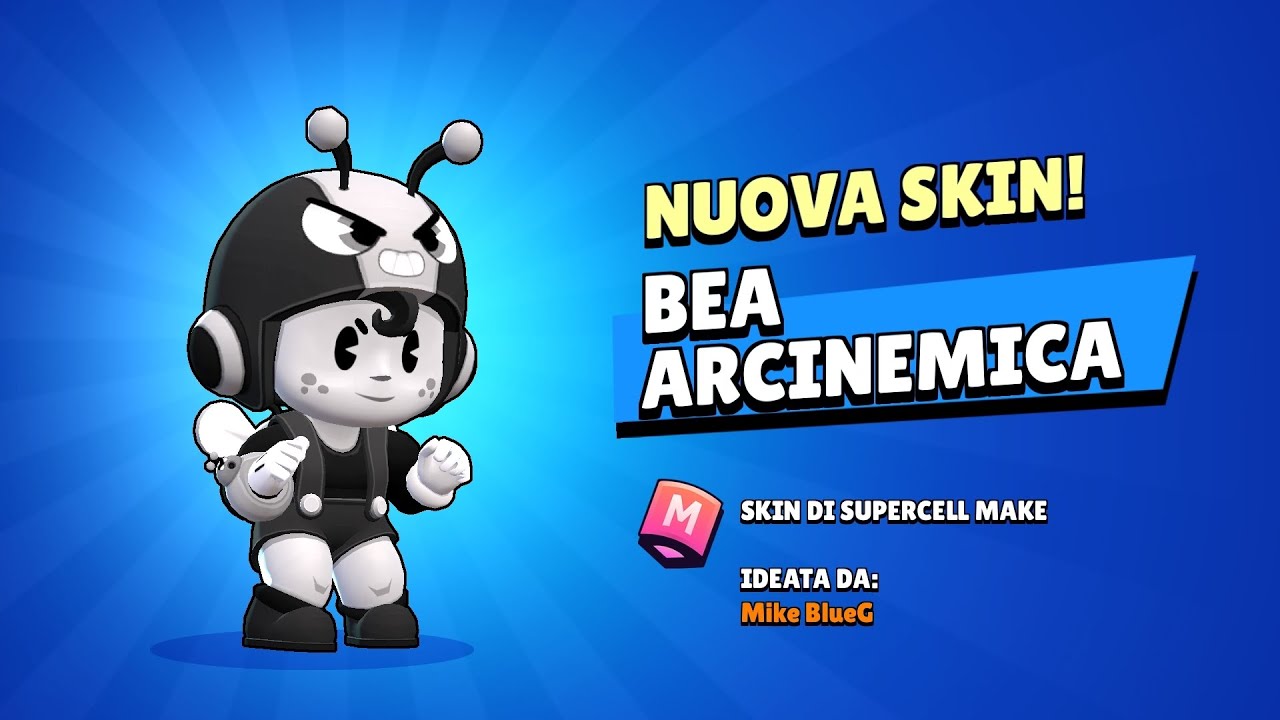 BRAWL STARS: SBLOCCO LA SKIN DÌ BEA ARCINEMICA! - YouTube