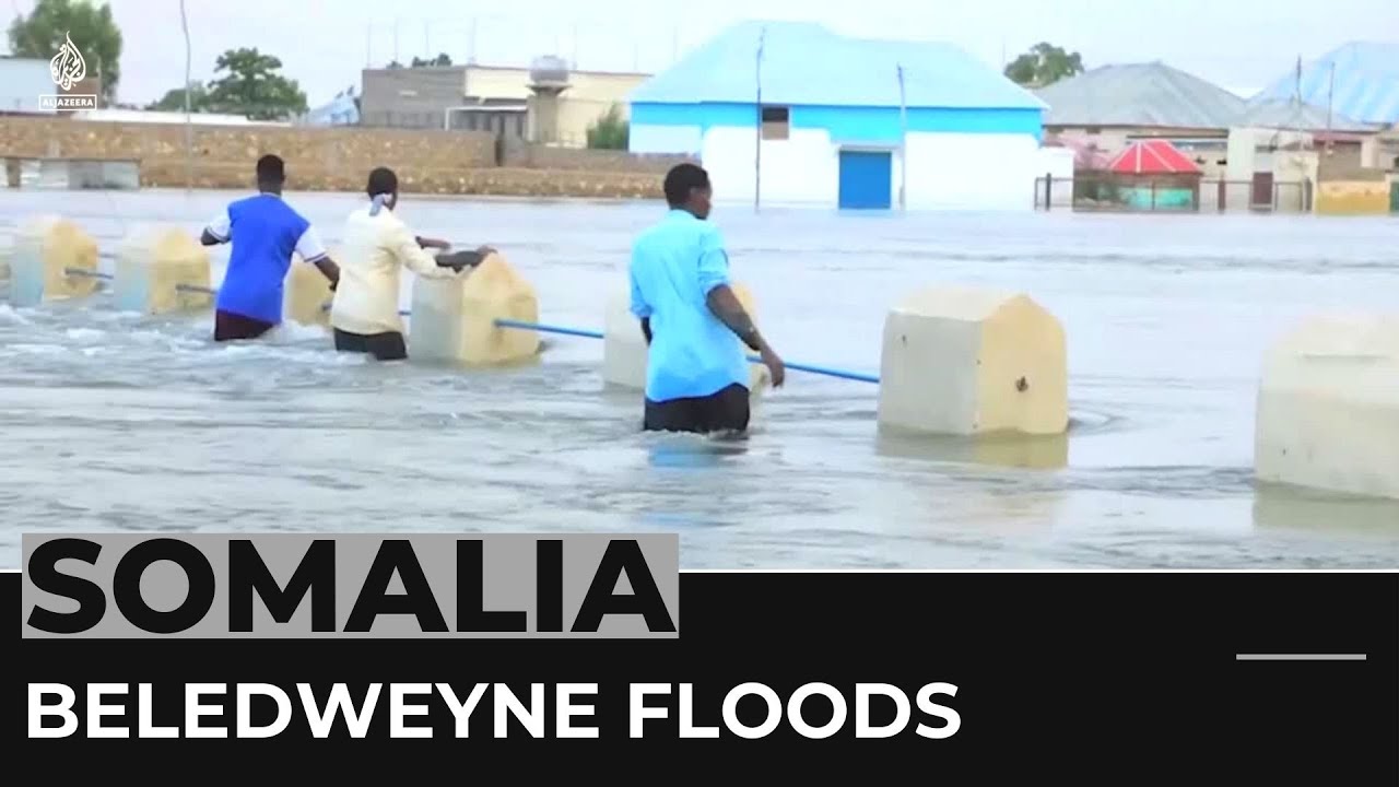 Somalia floods: more than 450,000 people affected in Beledweyne - YouTube