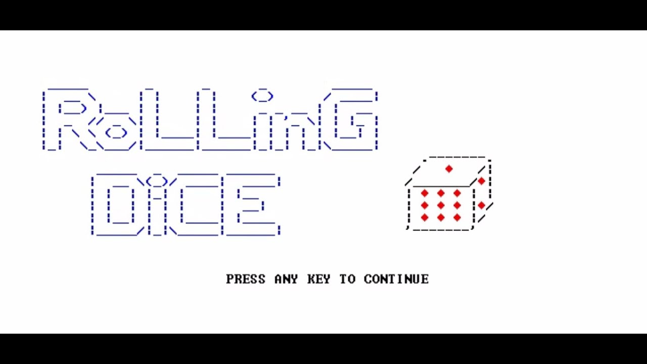 Rolling Dice In Cmd | c/c++ Code Blocks - YouTube