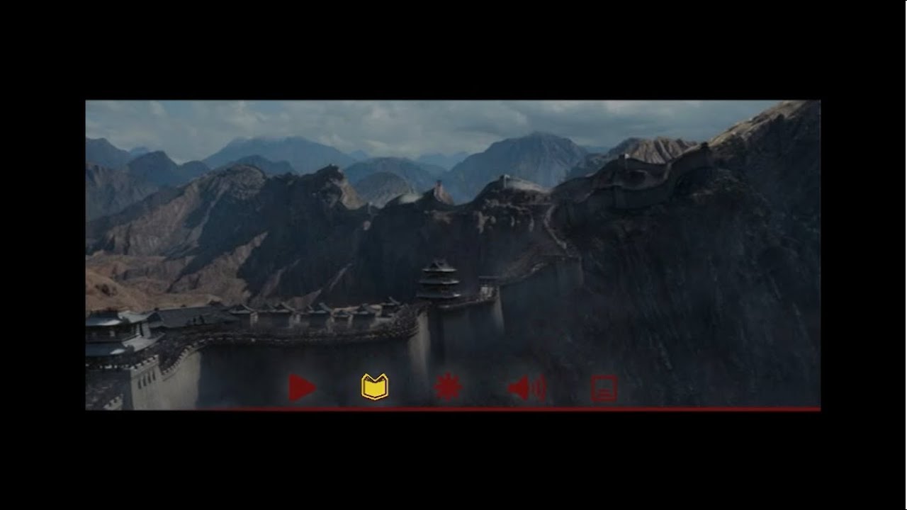 The Great Wall (2016) - Dvd Menu Walkthrough - YouTube