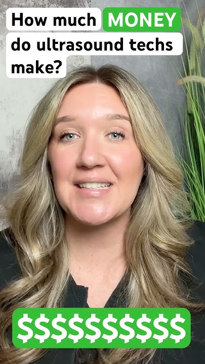 How Much Does an Ultrasound Tech Make? #ultrasoundtech #ultrasound #sonography # ...