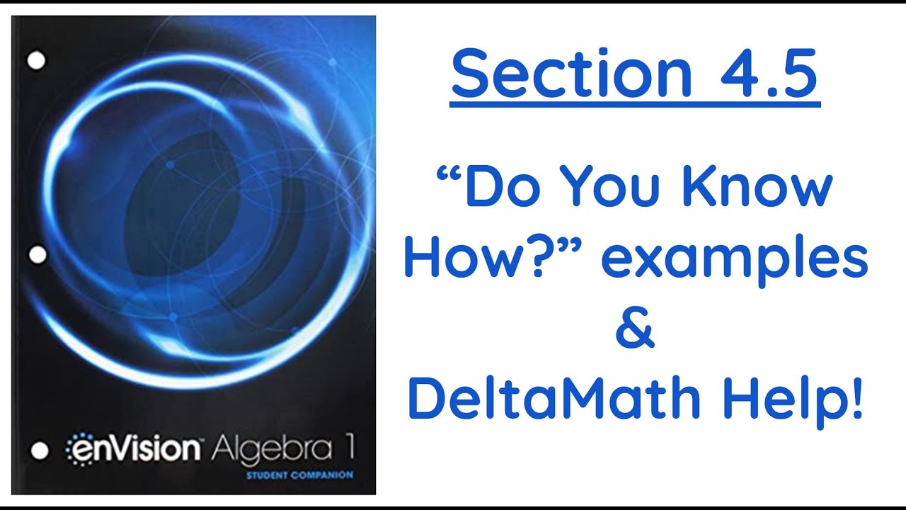 Algebra 1 Lesson 4.5 Extra Practice - YouTube